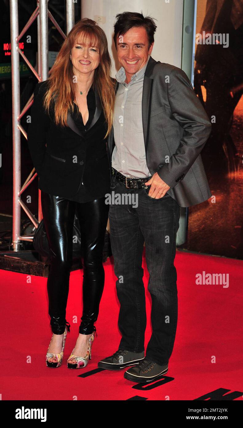 Amanda Etheridge and Richard Hammond at the premiere of "Mission ...