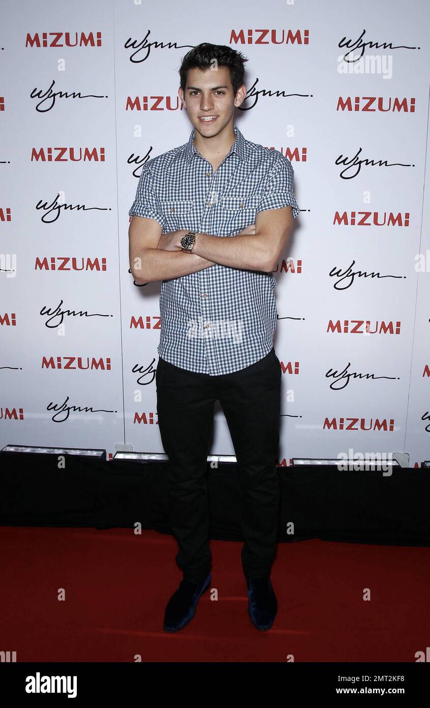 Nick Hissom attends the grand opening of Mizumi New Japanese restaurant ...