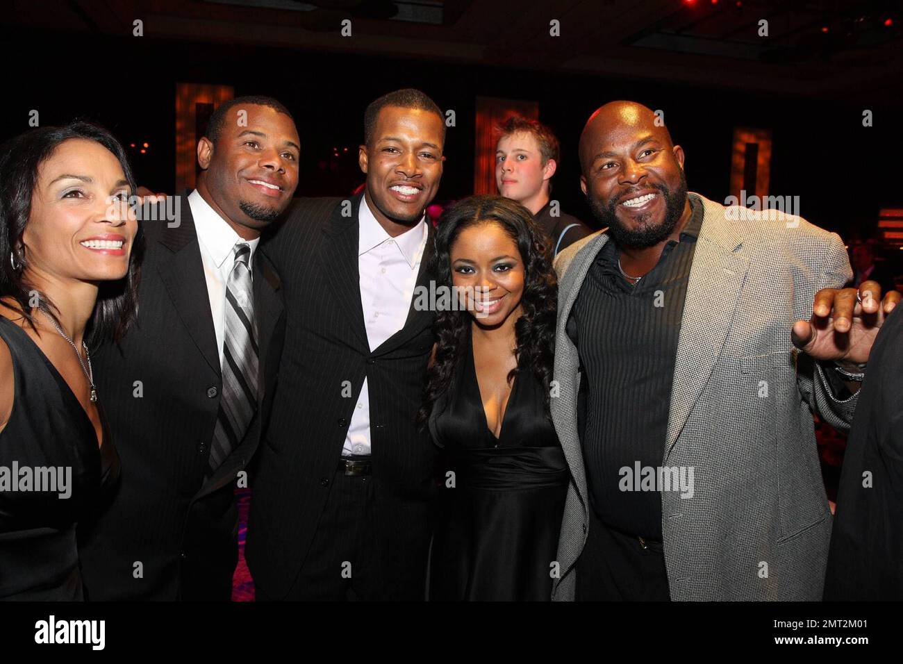 Exclusive!! Flex Alexander and his wife Shanice Wilson attend the MJCI ...