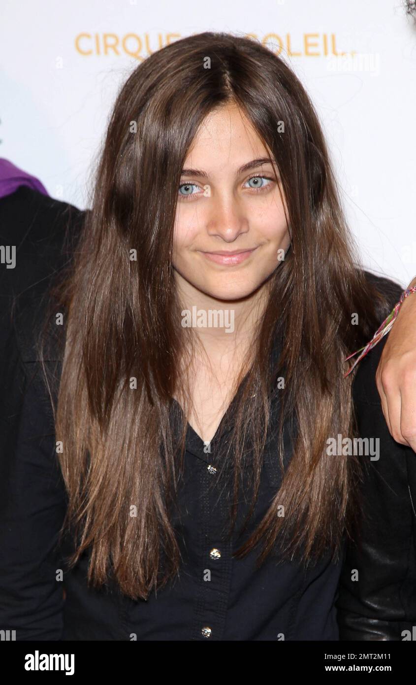 Michael Jackson's daughter, Paris Jackson at the opening of Michael ...