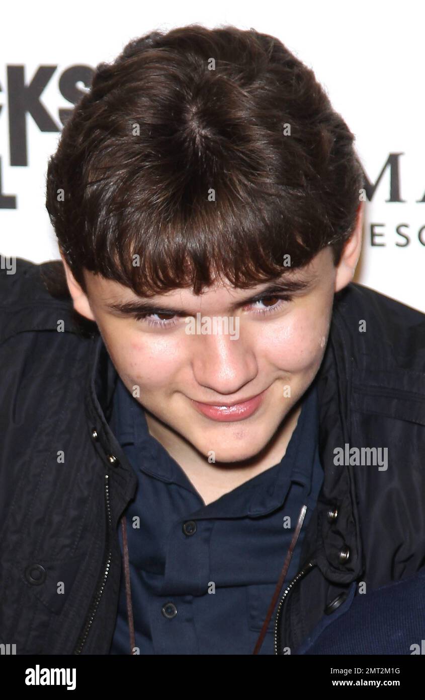 Michael Jackson's son, Prince Jackson at the opening of Michael Jackson ...