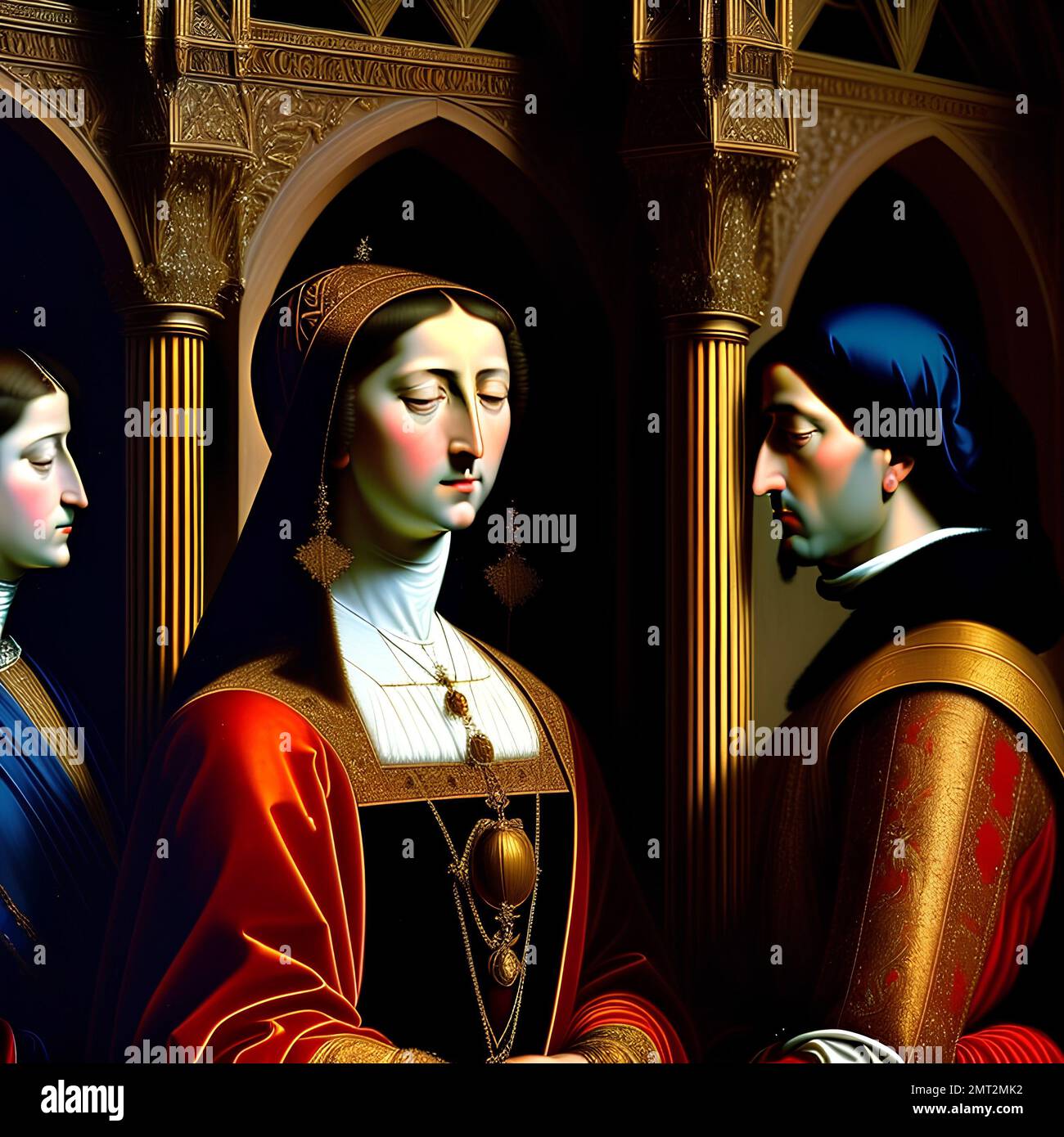 15th century private paintings hi-res stock photography and images - Alamy