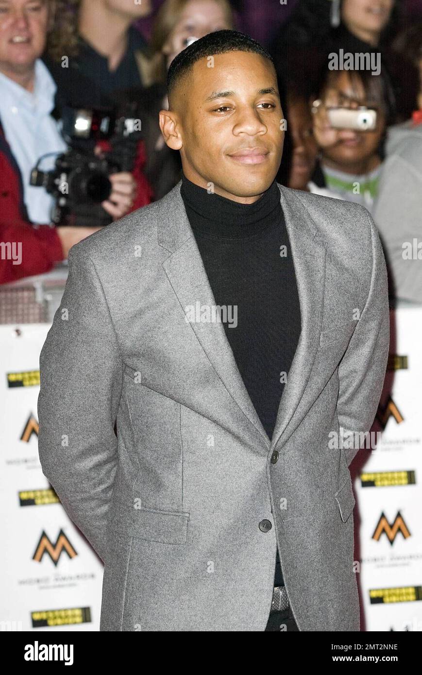 Reggie Yates attends the 2008 MOBO Awards held at Wembley Arena ...