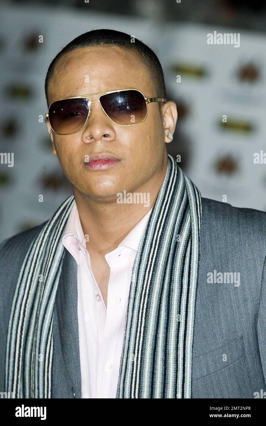 DJ Ironik attends the 2008 MOBO Awards held at Wembley Arena, Wembley ...