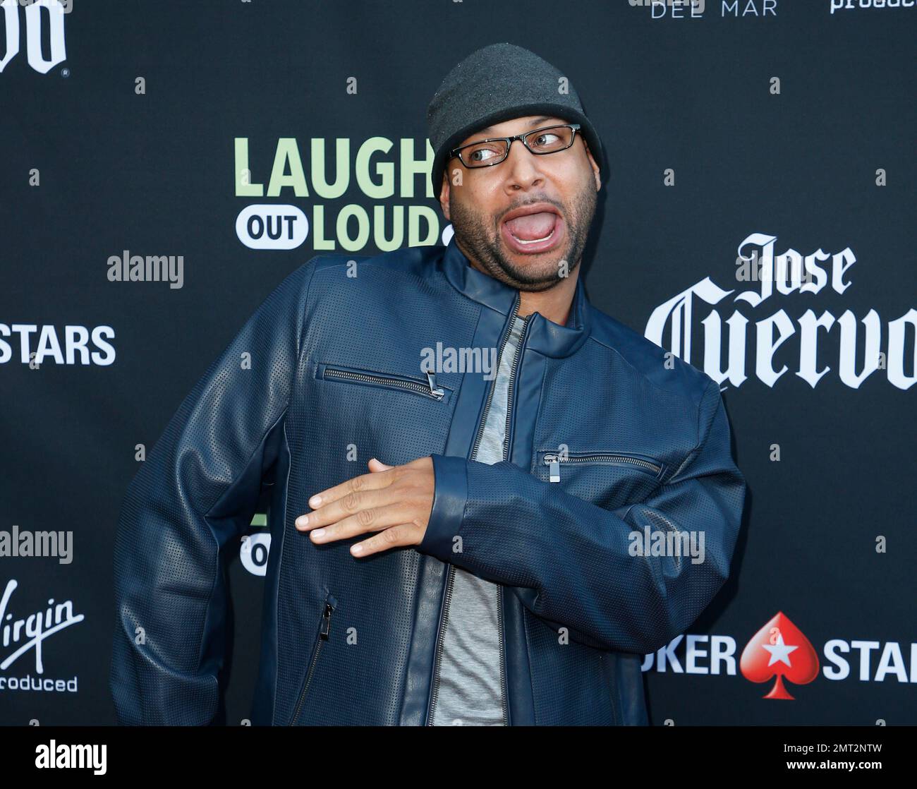 Tonio Skits poses at Kevin Hart's "Laugh Out Loud" new streaming video ...