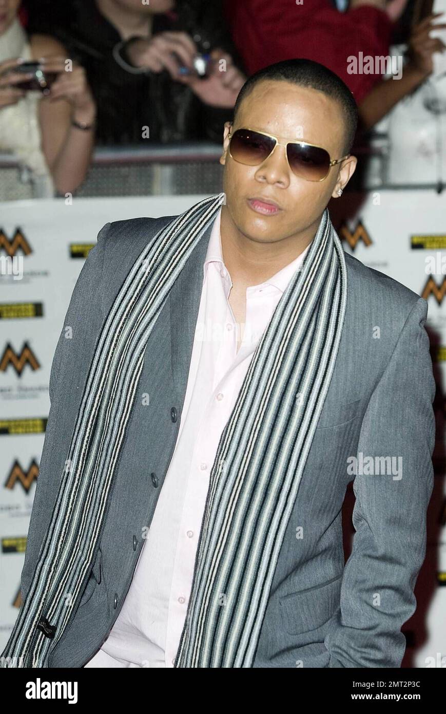 DJ Ironik attends the 2008 MOBO Awards held at Wembley Arena, Wembley ...
