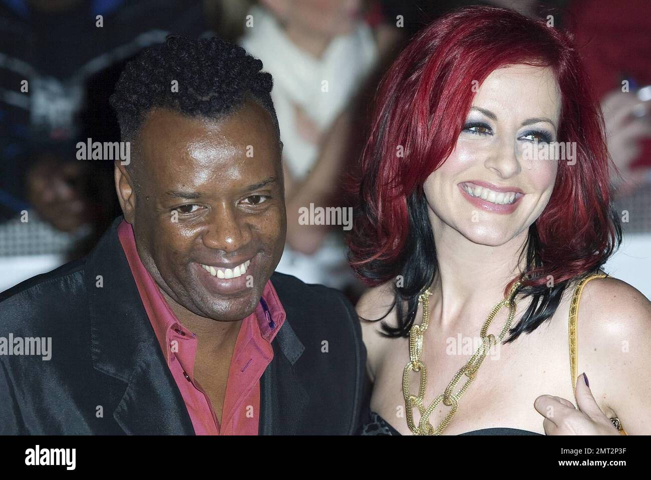 David and Carrie Grant attends the 2008 MOBO Awards held at Wembley ...