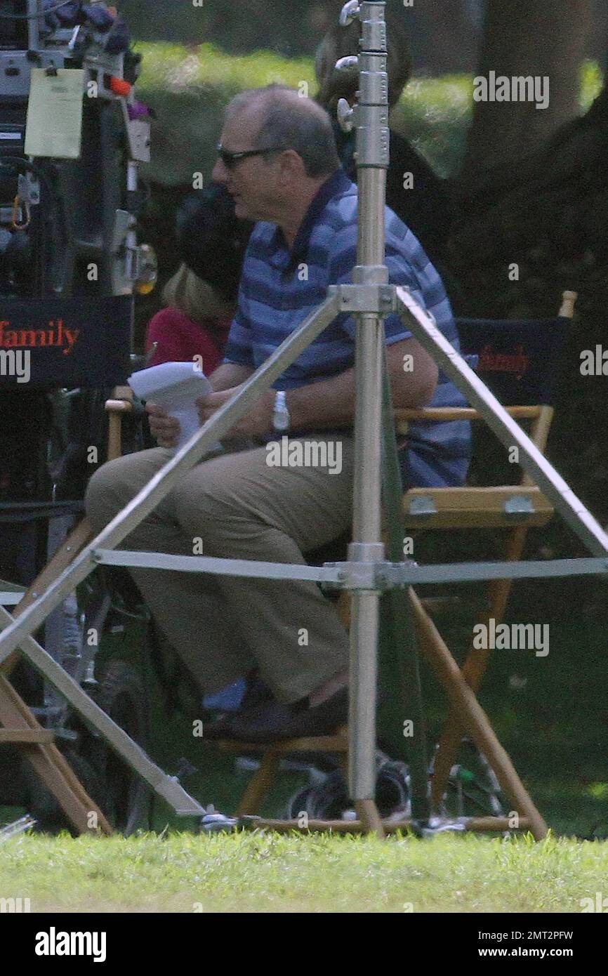 Ed O'Neill, Ty Burrell, Nolan Gould and Rico Rodriguez shoot scenes for ...