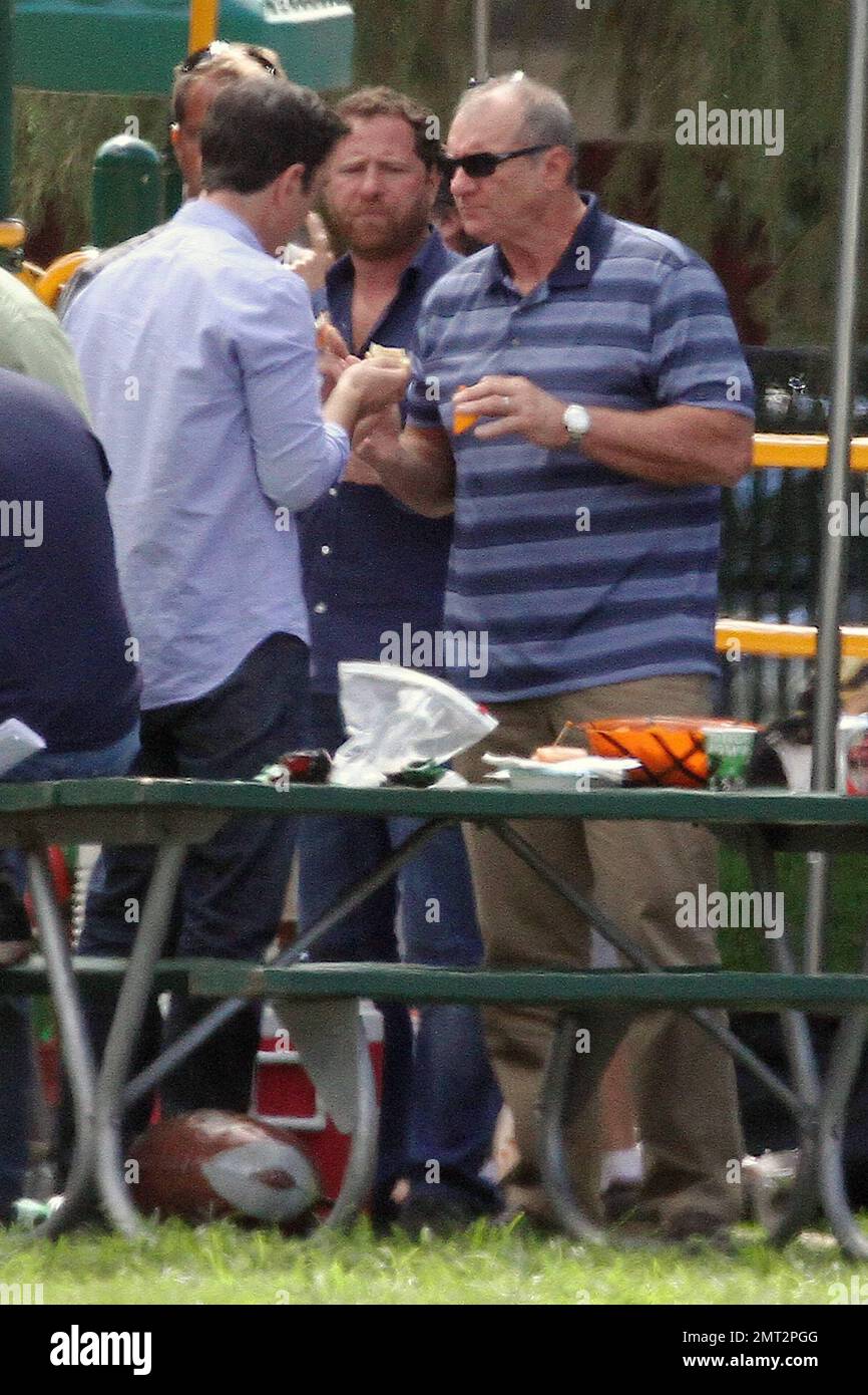 Ed O'Neill, Ty Burrell, Nolan Gould and Rico Rodriguez shoot scenes for ...