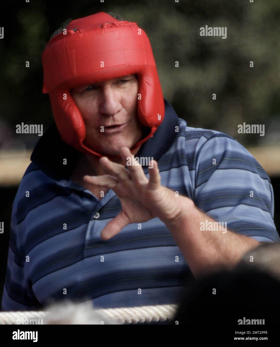 Ed O'Neill on the location set of "Modern Family." The actors filmed on ...