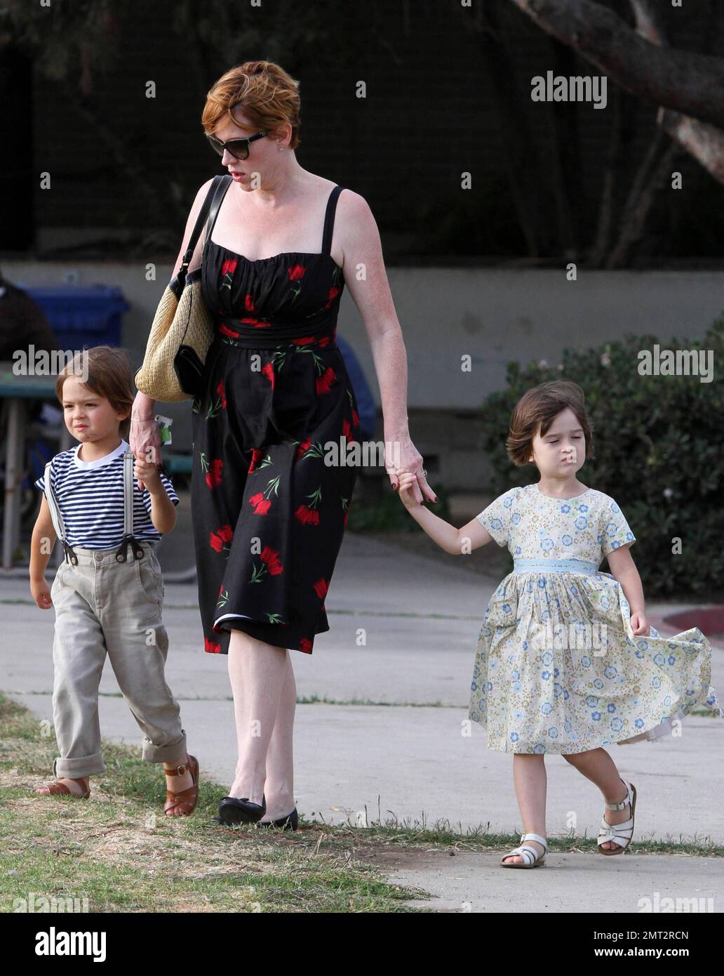 Molly Ringwald was spotted along with her children, Mathilda Ereni ...