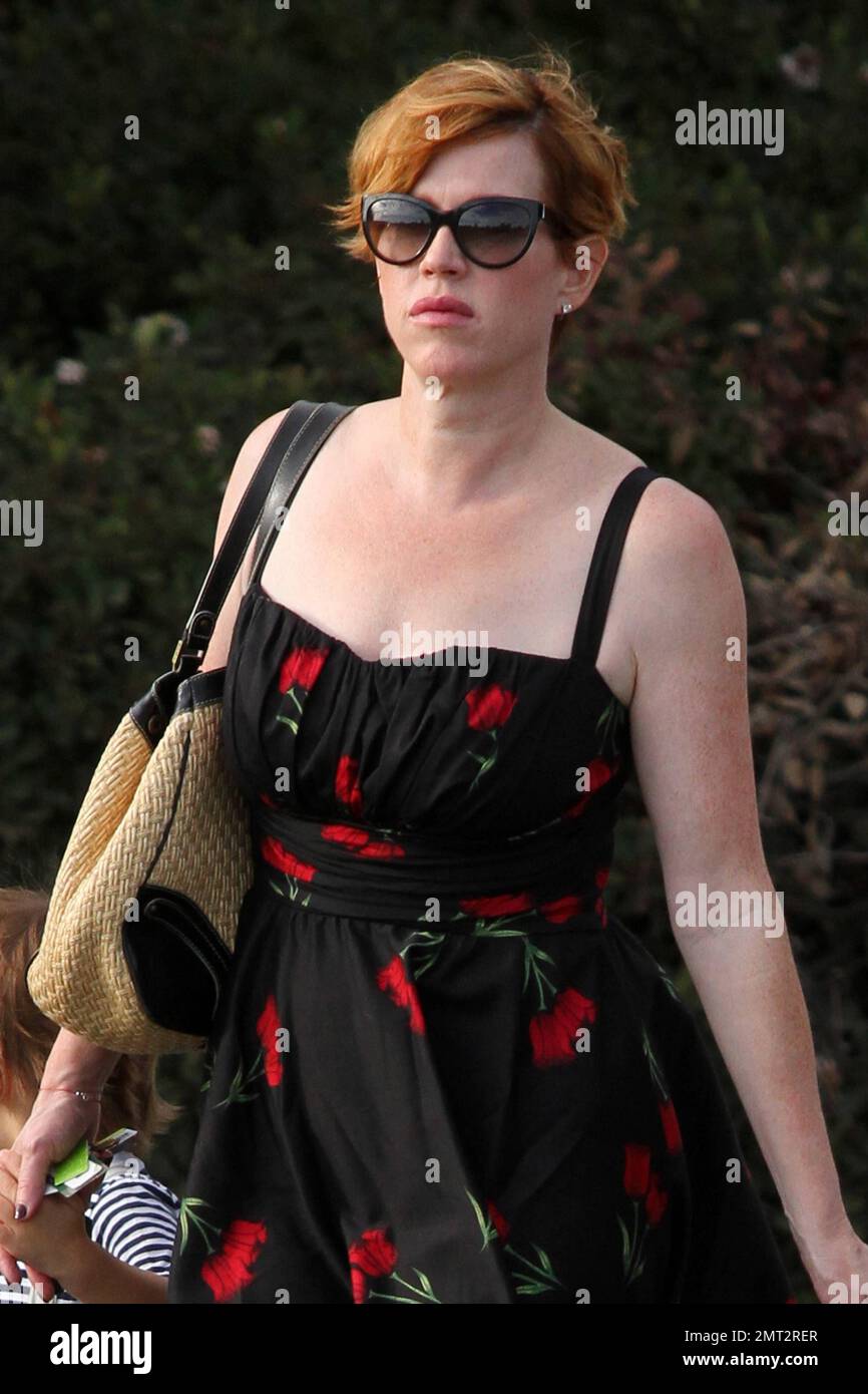 Molly Ringwald was spotted along with her children, Mathilda Ereni ...