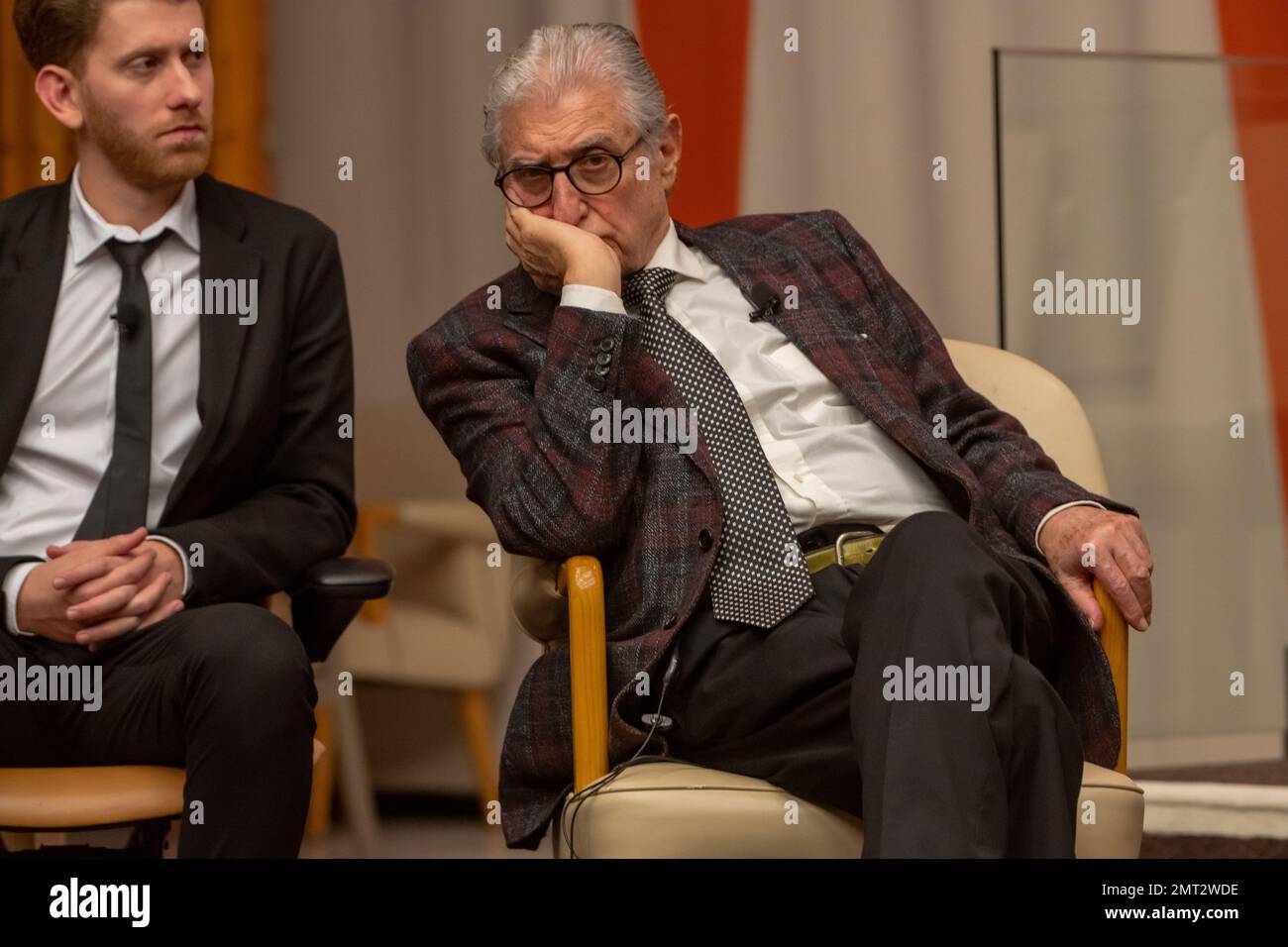 NEW YORK, NEW YORK - JANUARY 31: Actor Alexander Ansky plays Ernst ...