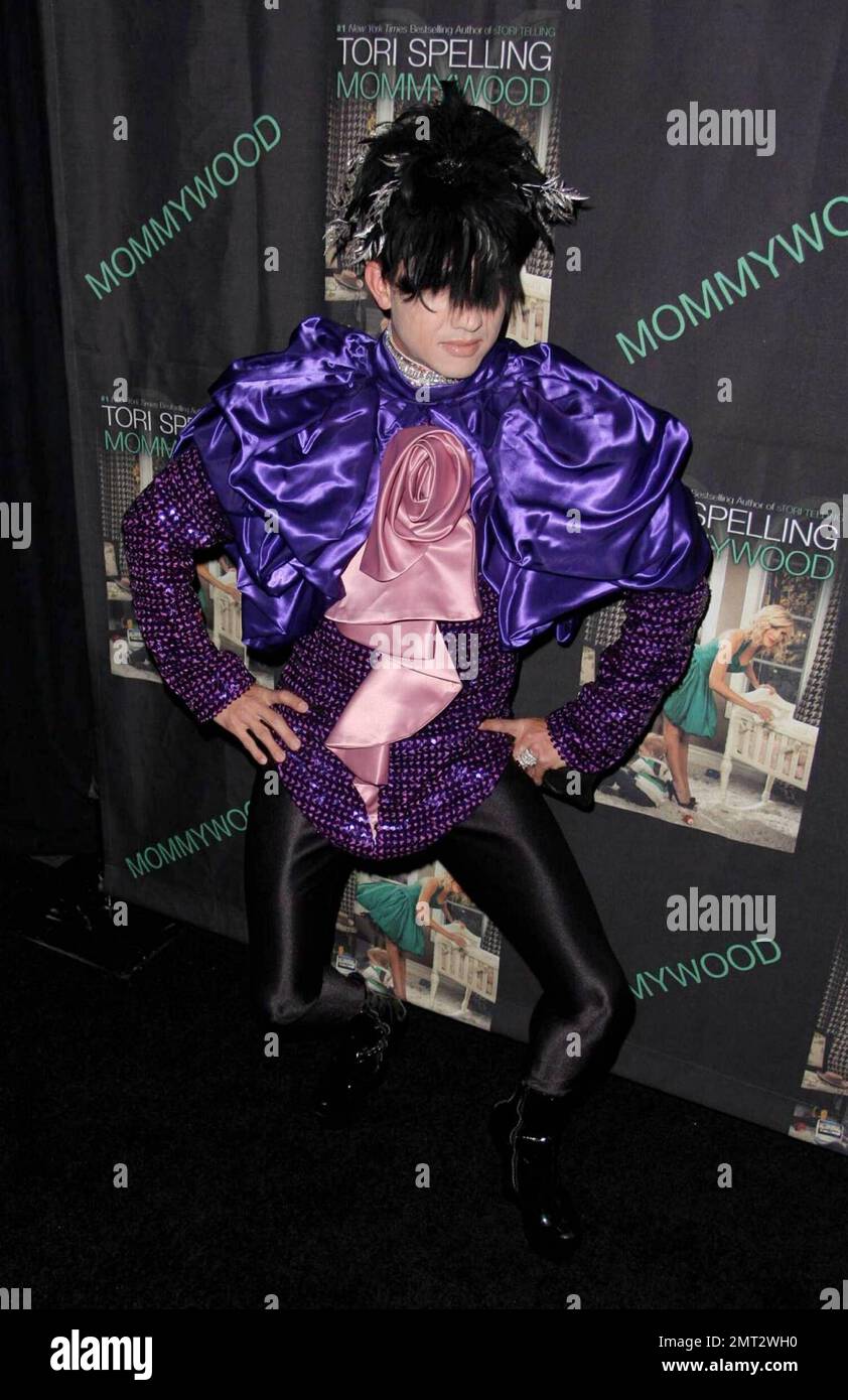 Bobby Trendy attends the release party for Tori Spelling's latest book ...