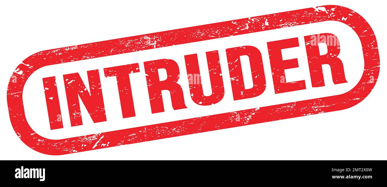 Intruder stamp Cut Out Stock Images & Pictures - Alamy