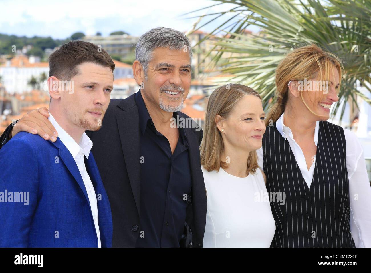 Jack O'Connell, George Clooney, Jodie Foster and Julia Roberts arrive ...