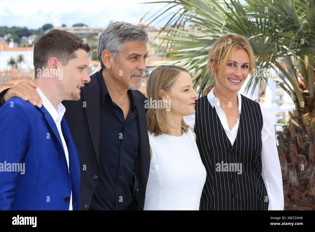 Jack O'Connell, George Clooney, Jodie Foster and Julia Roberts arrive ...