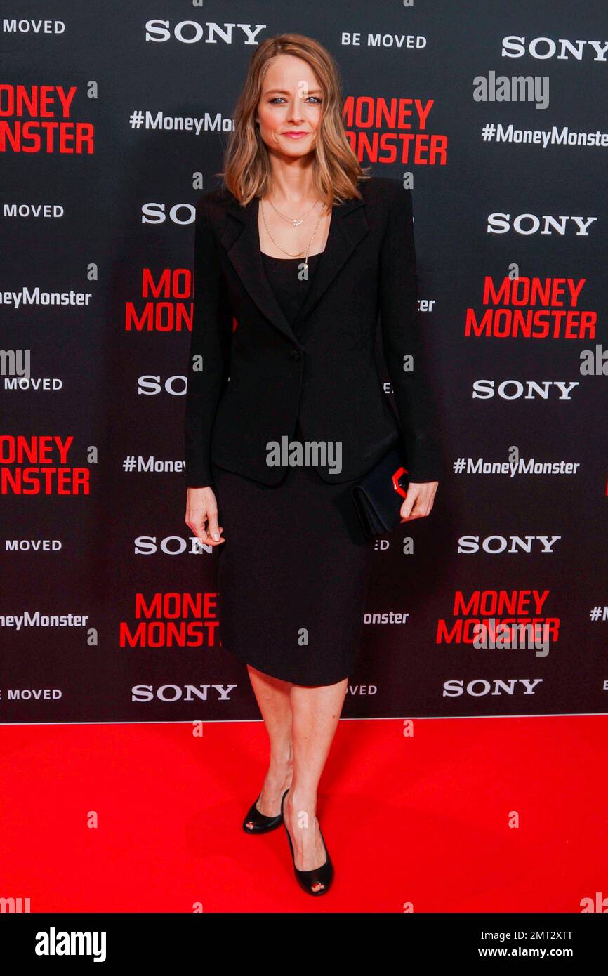 Jodie Foster at the Australian Premiere of "Money Monster" in Sydney ...