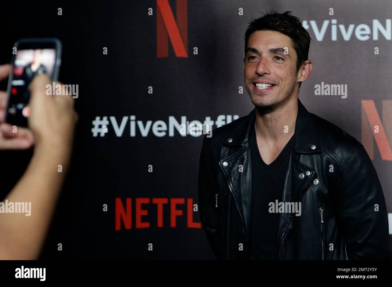 Actor Alberto Guerra who plays the role of Canek Lagos the Netflix ...