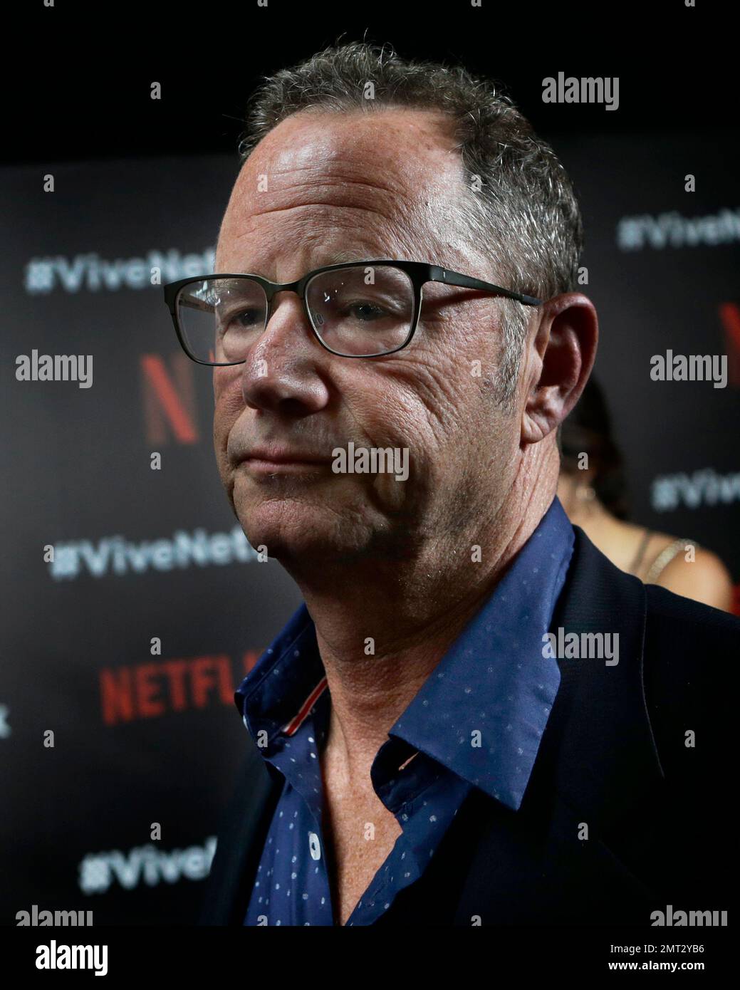 Netflix Executive Communications Director Jonathan Friedland poses for photo during a red carpet ...