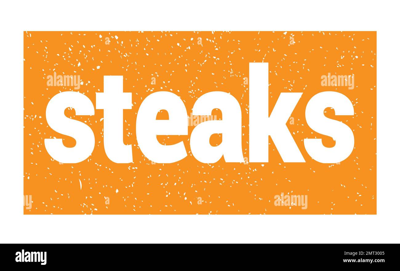 Steaks word hi-res stock photography and images - Alamy