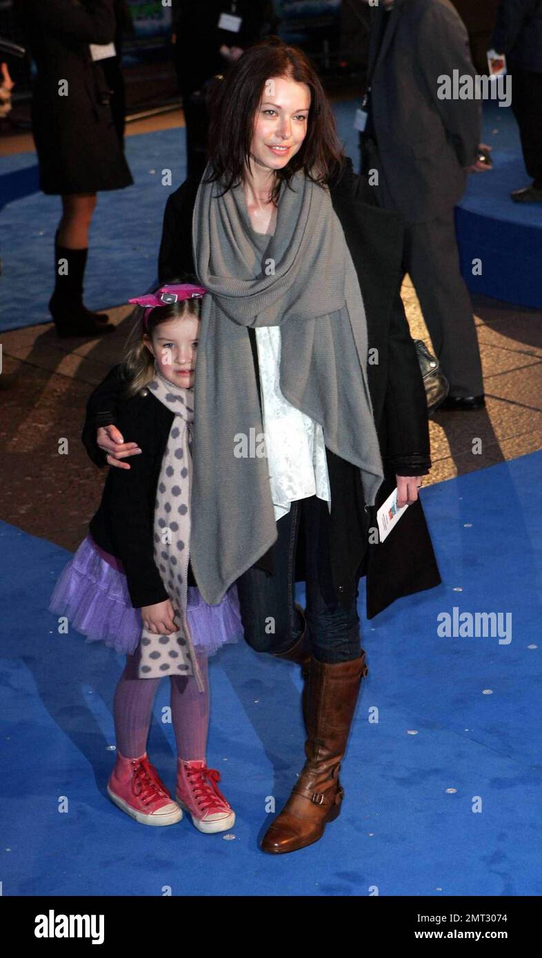 Abbie Eastwood attends the UK premiere of "Monsters vs Aliens" at the ...