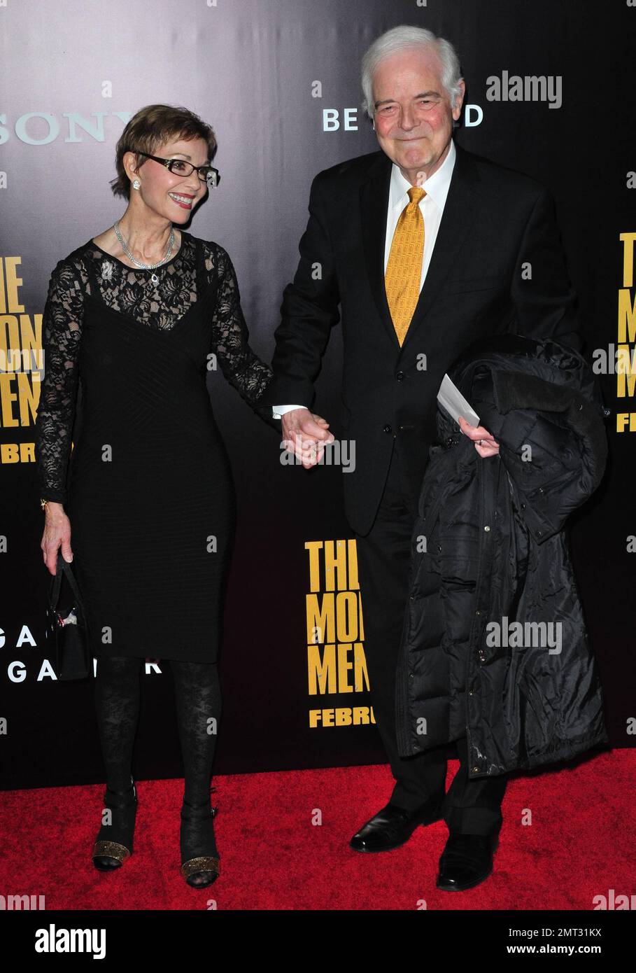 George Clooney's father, Nick Clooney and Nina Warren at the "Monument ...