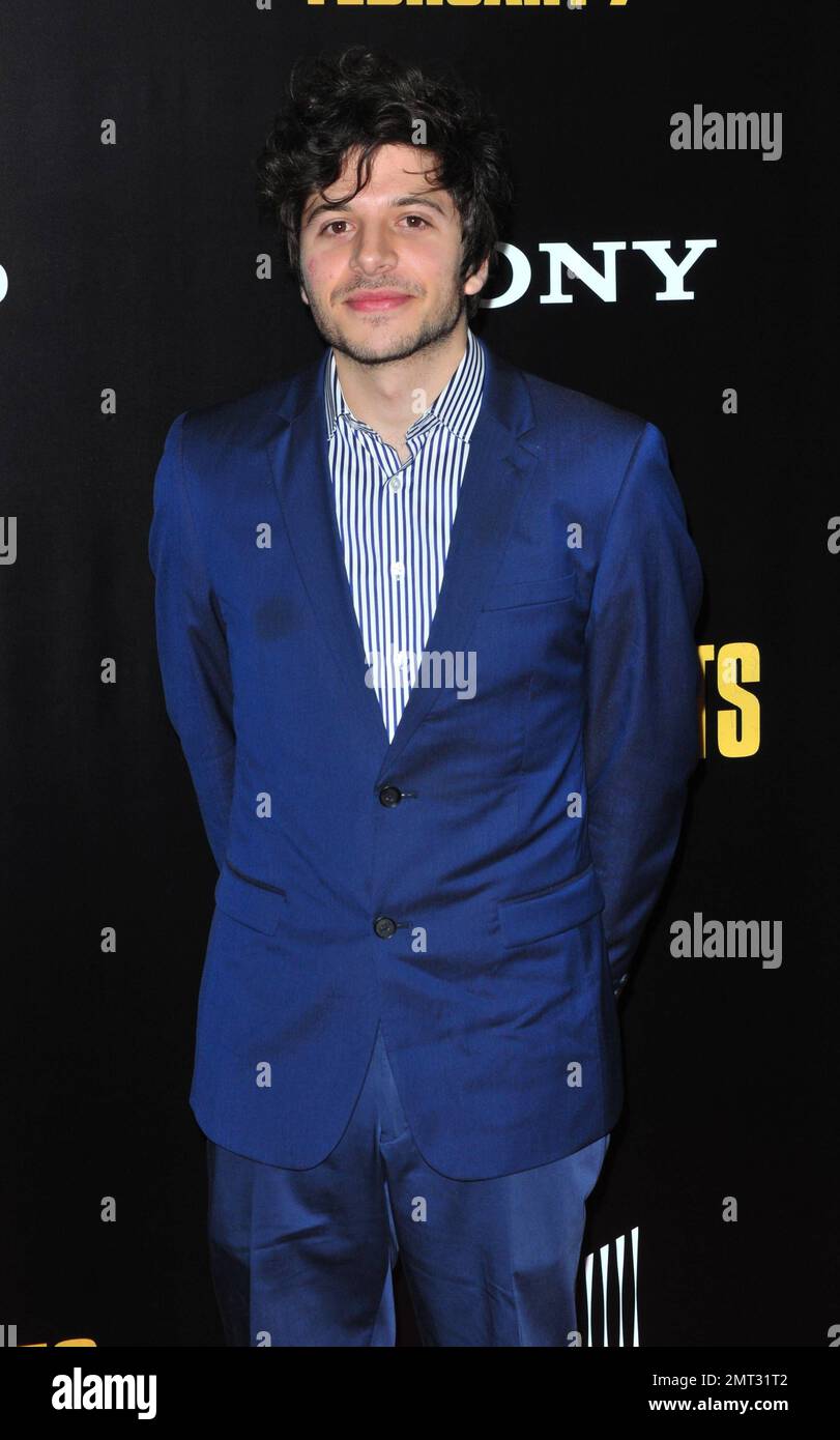 Dimitri Leonidas at the "Monument Men" NYC Premiere held at the ...
