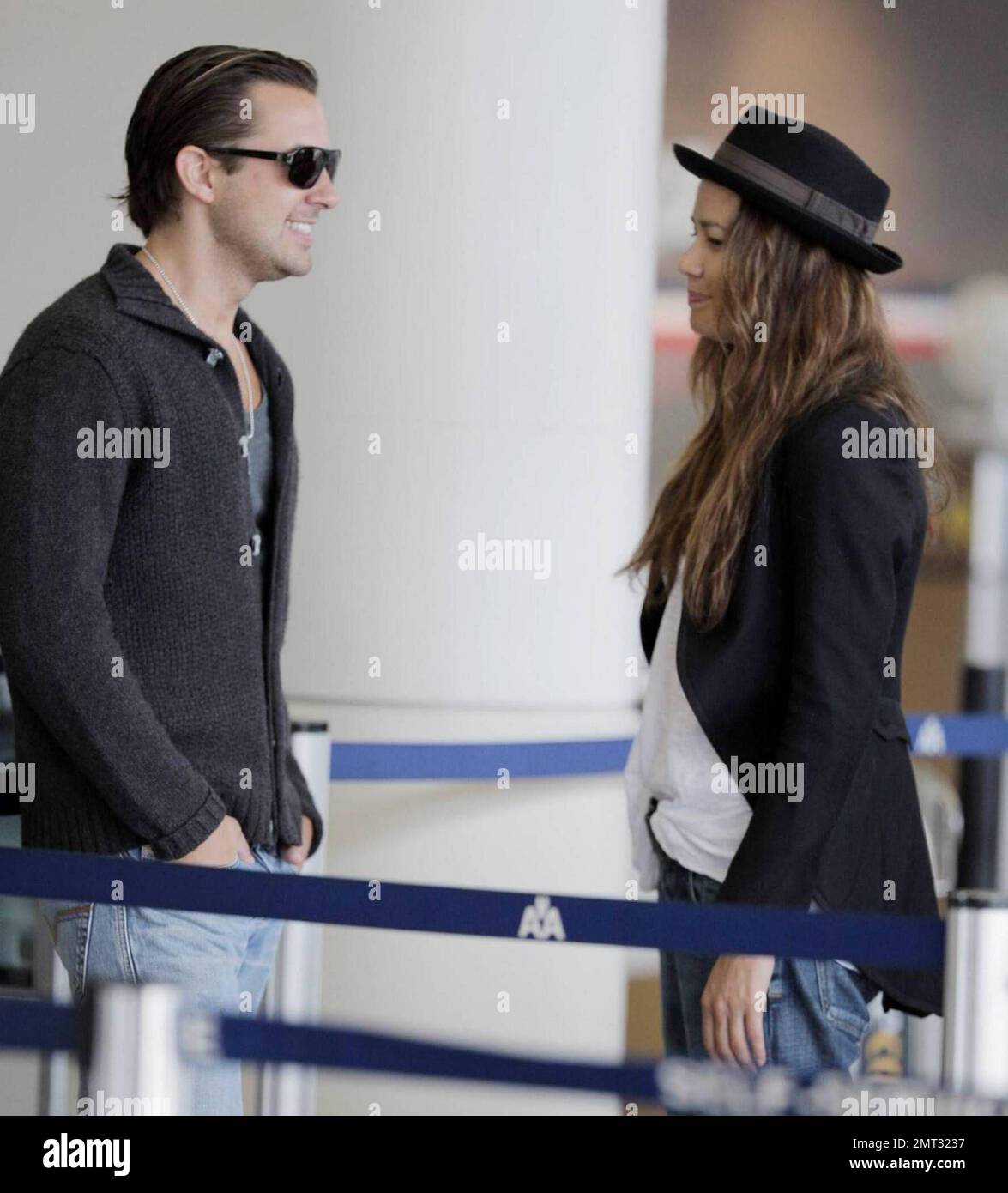 Terminator Salvation actress Moon Bloodgood and her boyfriend make ...
