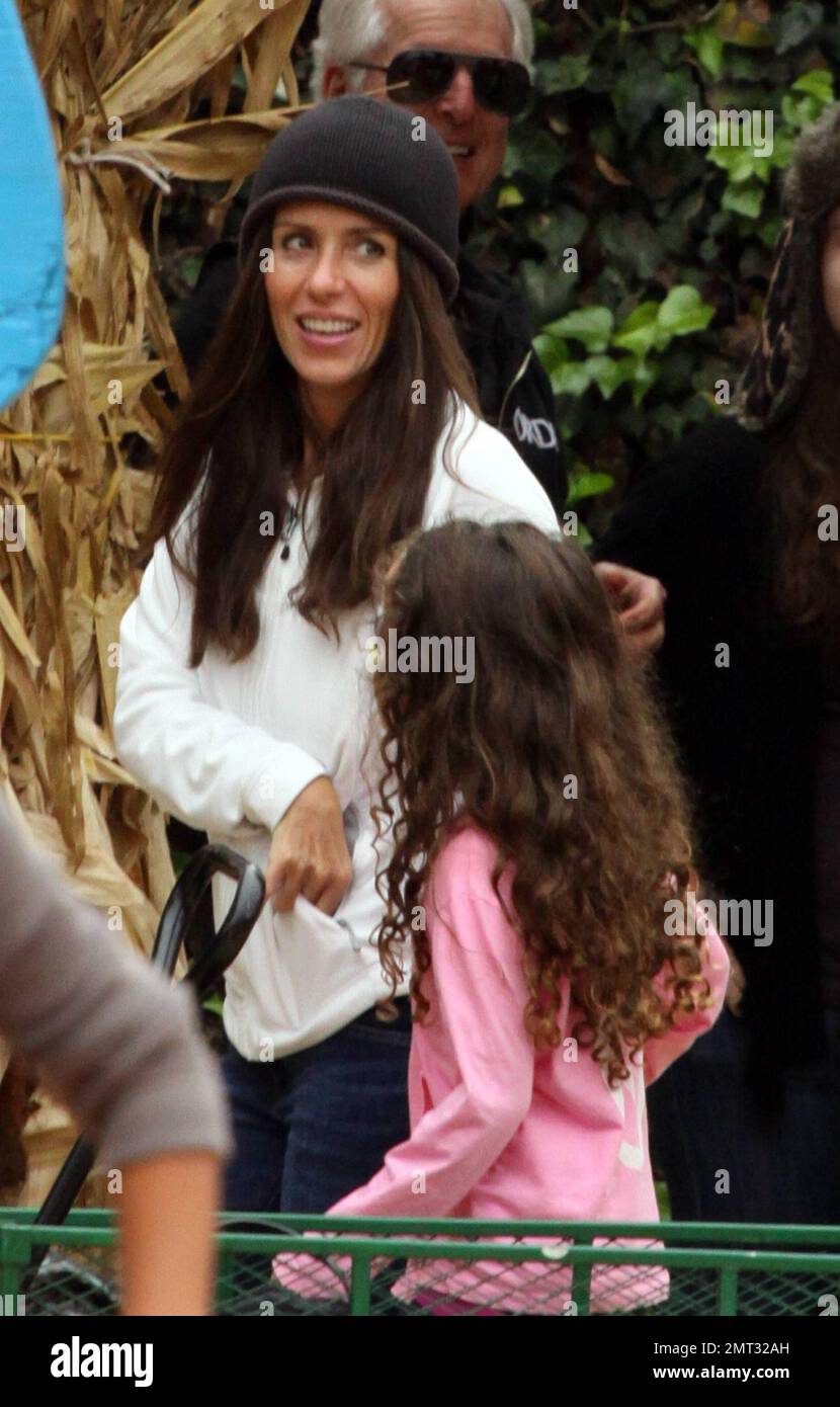 Soleil Moon Frye shops for ther perfect pumpkin with her husband Jason ...