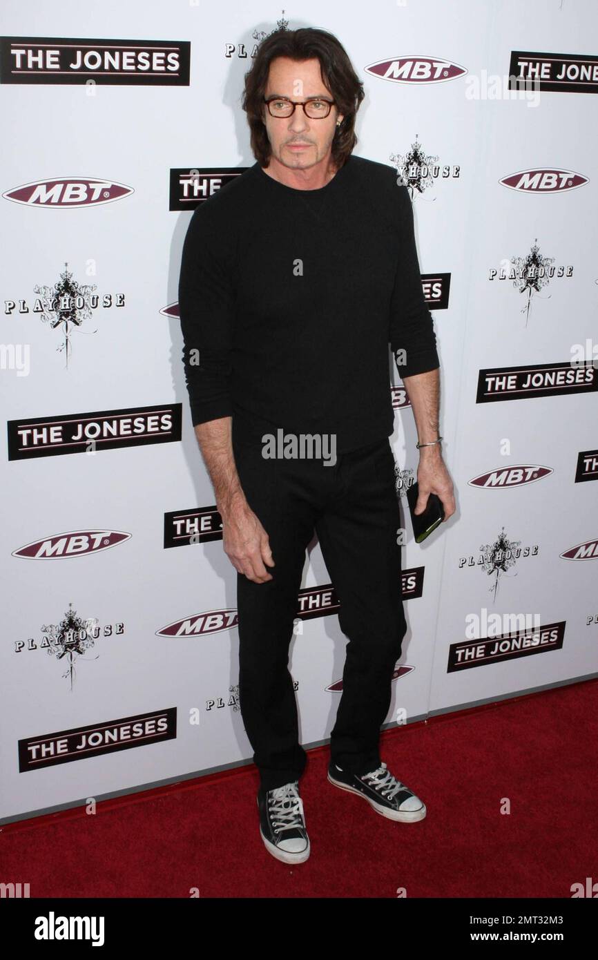 Rick Springfield arrives to the premiere of "The Joneses" at ArcLight ...