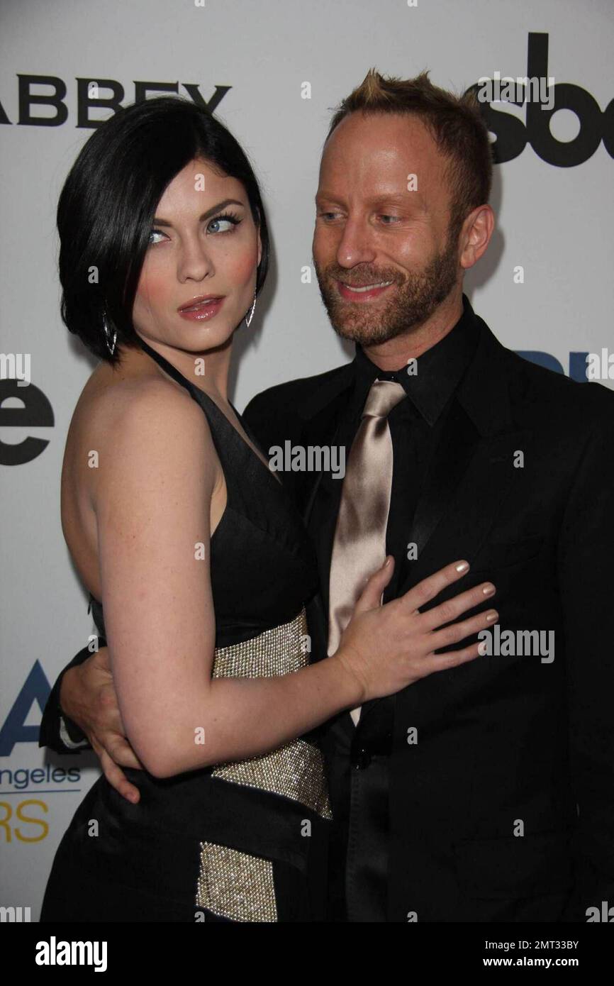 Actress Jodie Lynn Okeefe poses on the red carpet of the APLA Oscar ...