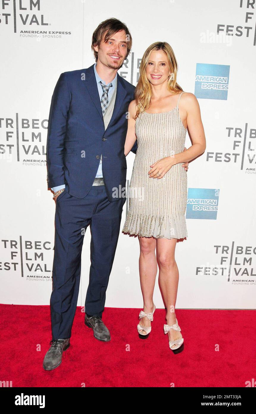Christopher Backus and his wife, actress Mira Sorvino, attend the ...