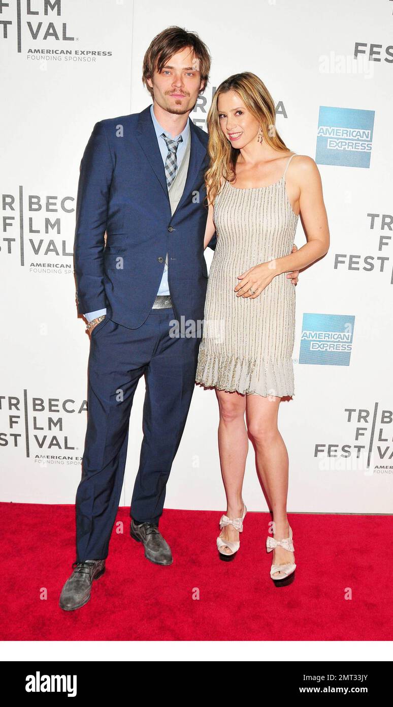 Christopher Backus and his wife, actress Mira Sorvino, attend the ...