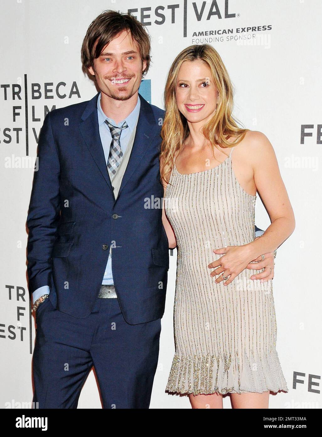 Christopher Backus and his wife, actress Mira Sorvino, attend the ...
