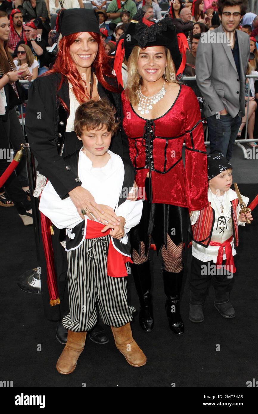 Cat Cora at the premiere of Pirates of the Caribbean: On Stranger Tides ...