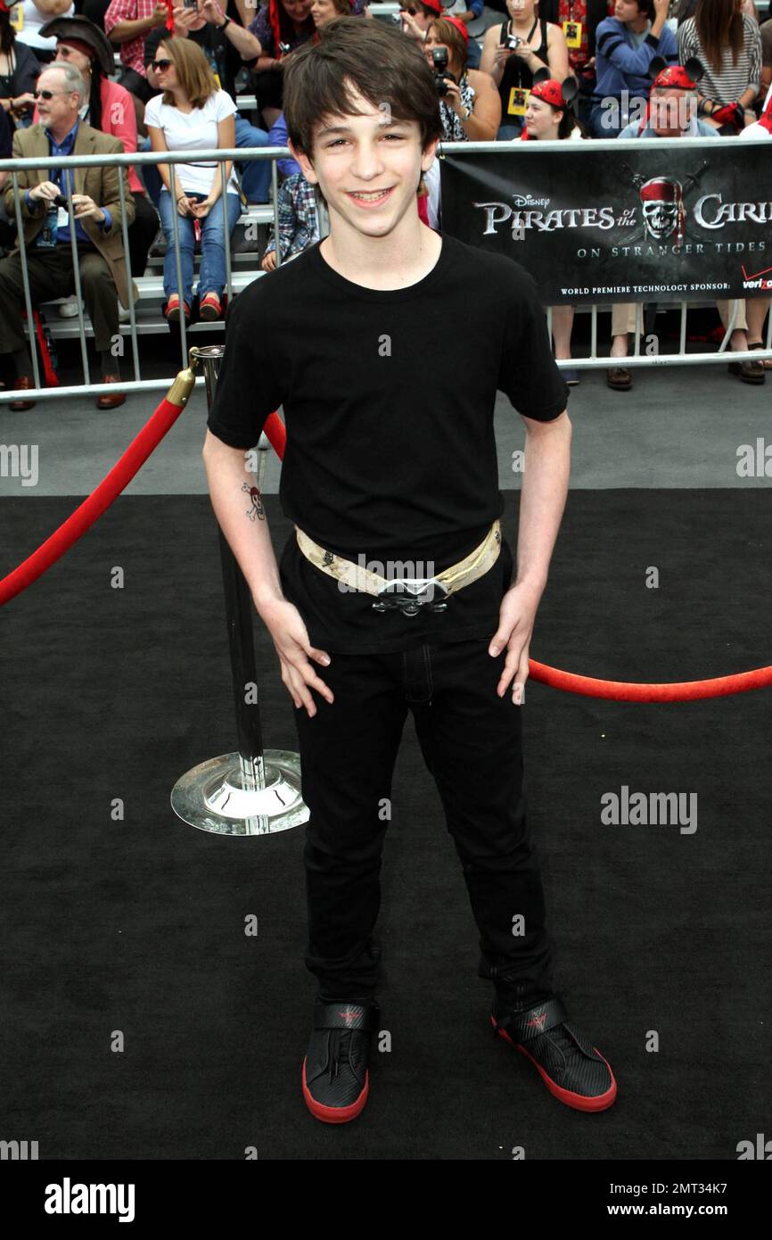 Zachary gordon pirates of the caribbean hi-res stock photography and ...