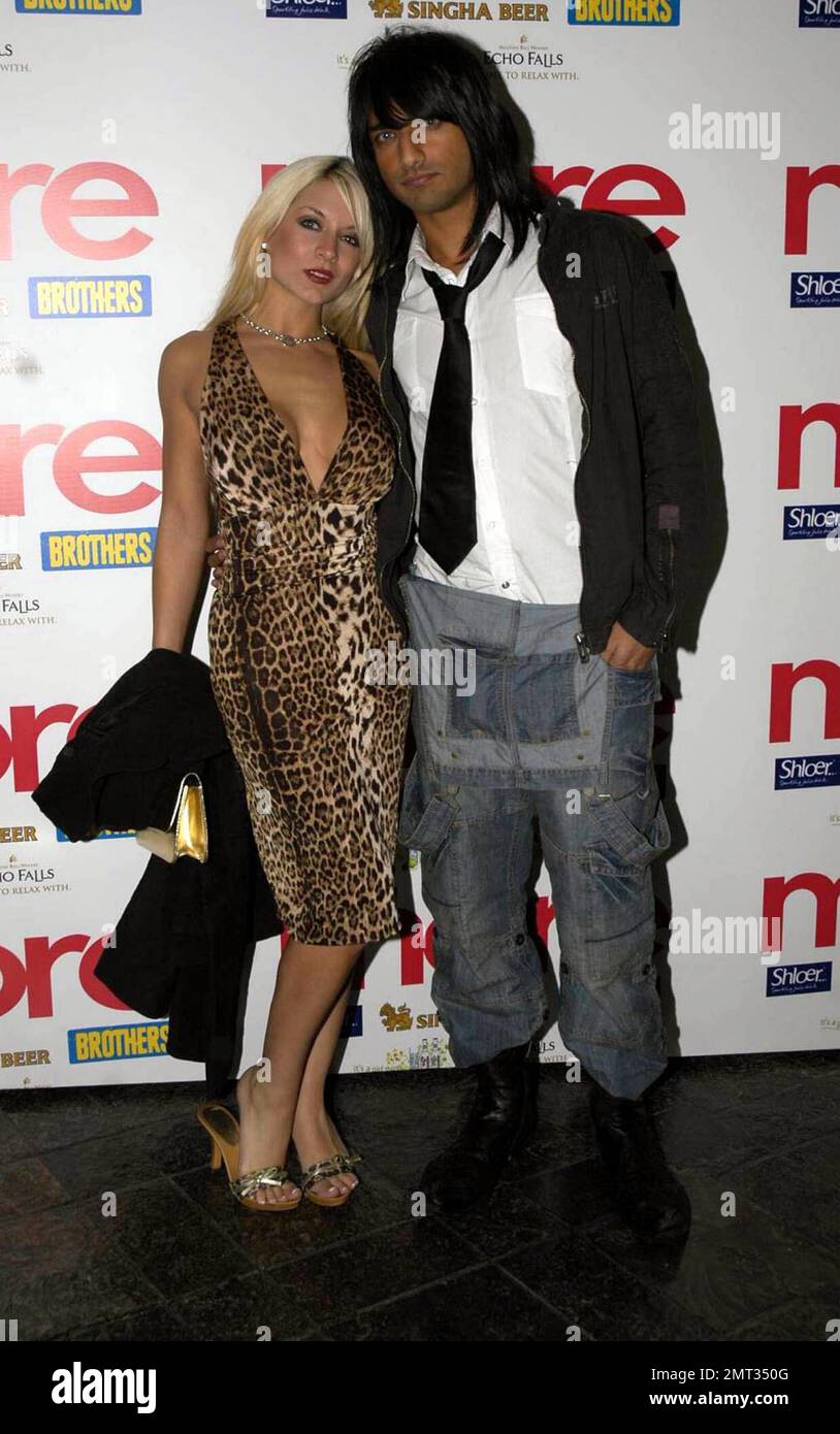 The More Magazine party at the Eve Club in London hosted model Danielle ...