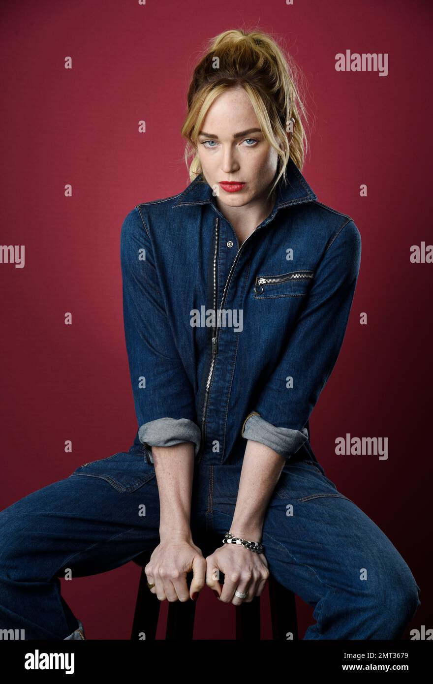 Caity Lotz, a cast member in the CW series "DC's Legends of Tomorrow ...