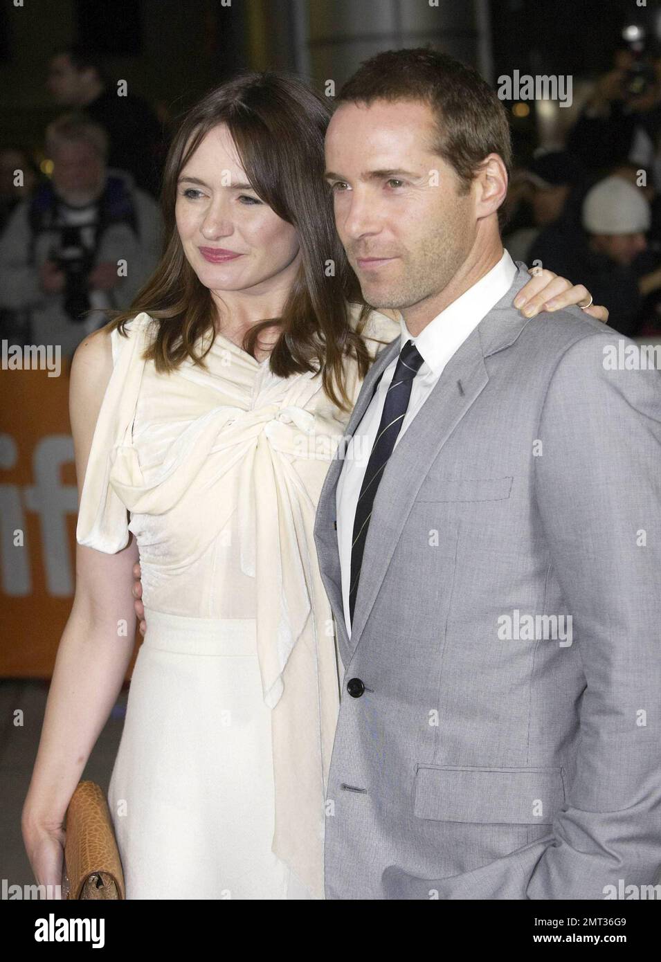 Actor Alessandro Nivola and wife, actress Emily Mortimer, arrive at the ...