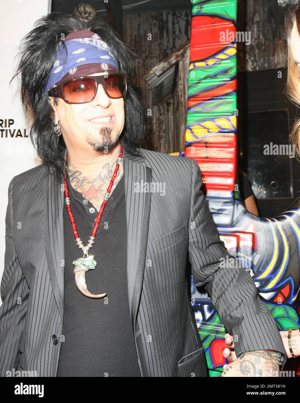 Bassist Nikki Sixx of Motley Crue at the 4th Annual Sunset Strip Music ...
