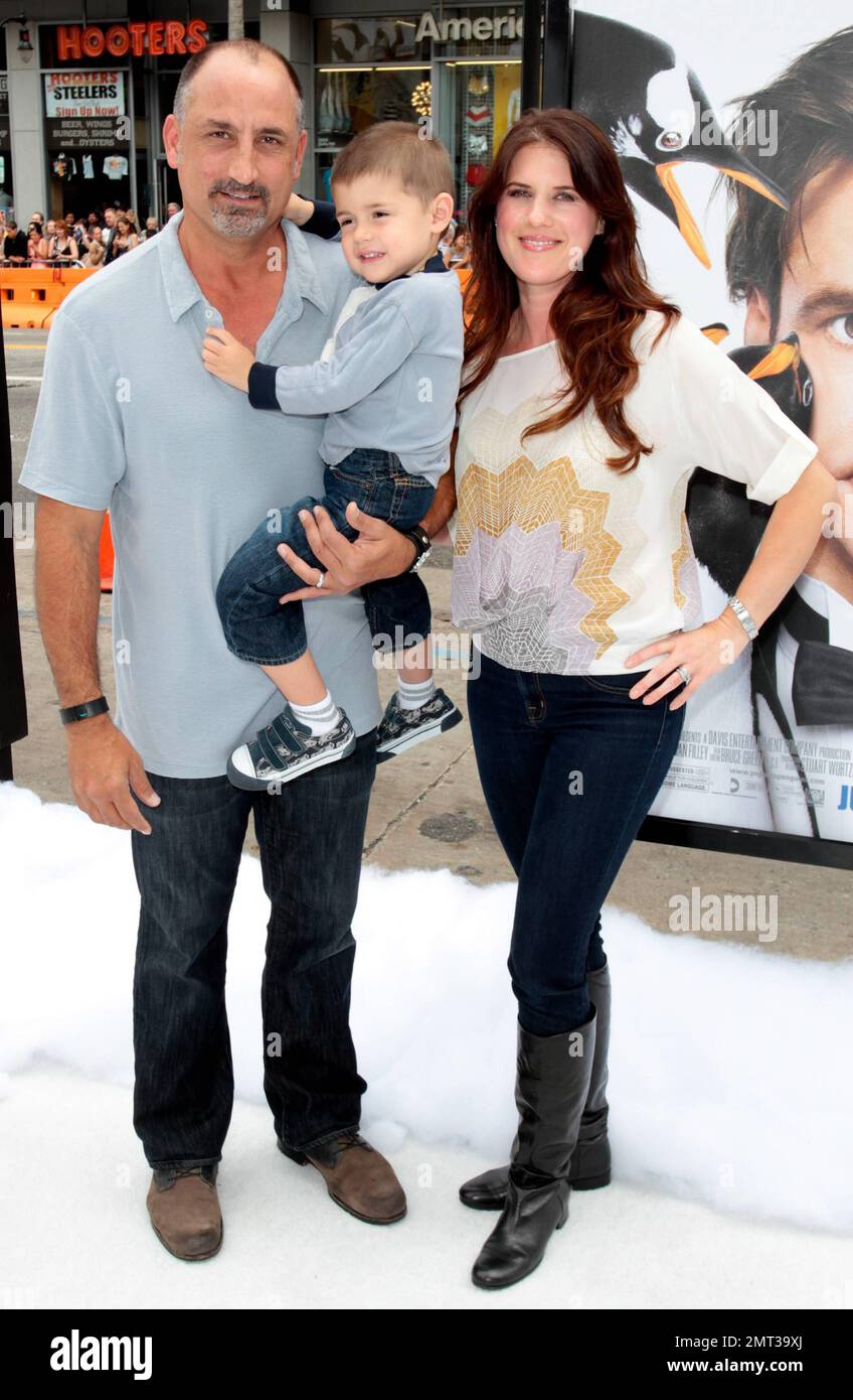 Michael Papajohn with Paula and Sean Papajohn arriving at the premiere of 20th Century Fox's "Mr ...