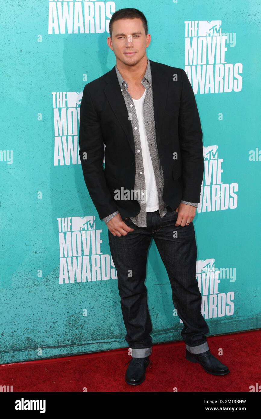 Channing Tatum at the 2012 MTV Movie Awards at the Gibson Amphitheatre ...