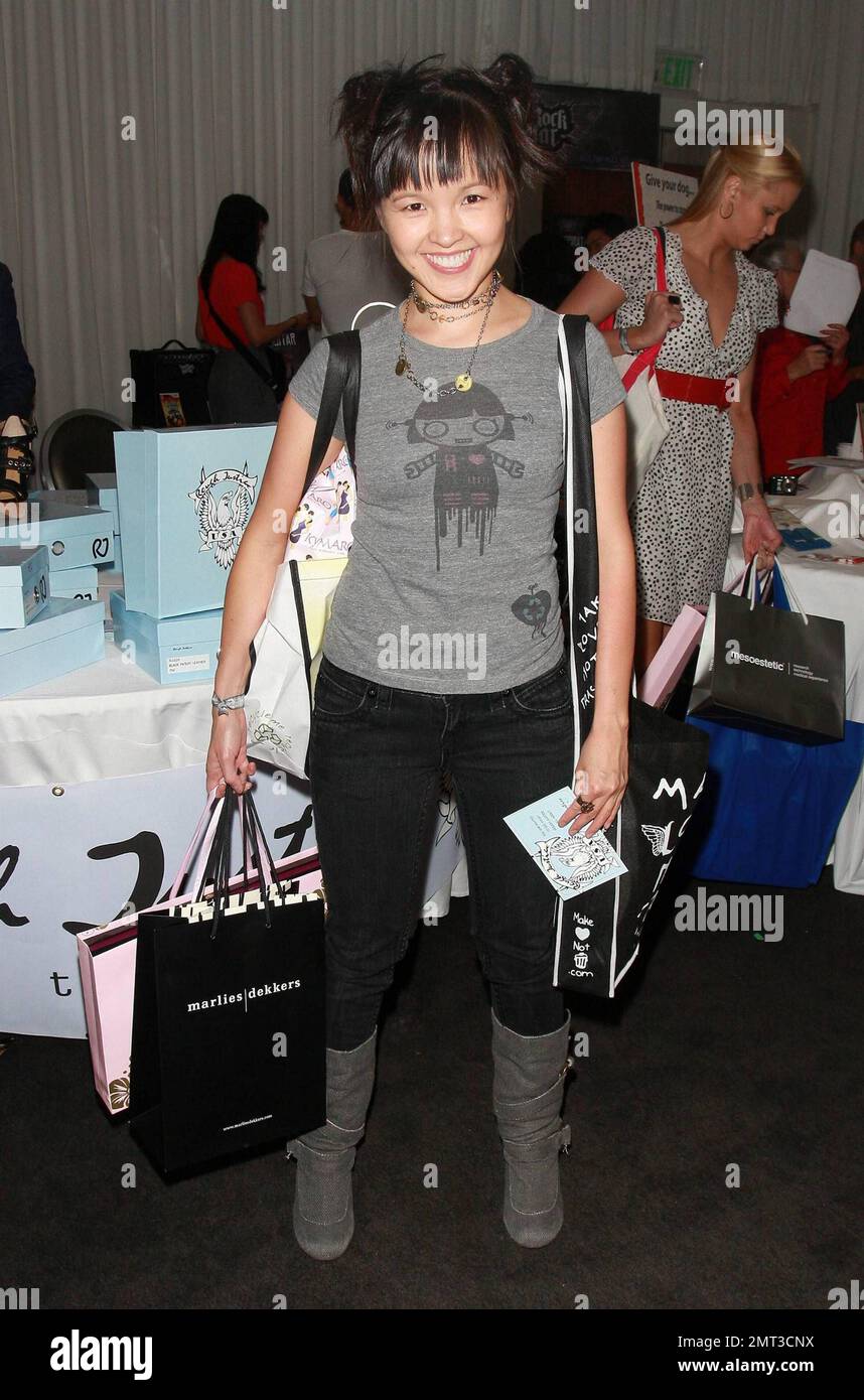 Actress Tania Gunadi at the MTV Secret Room Gifting Suite at the SLS ...