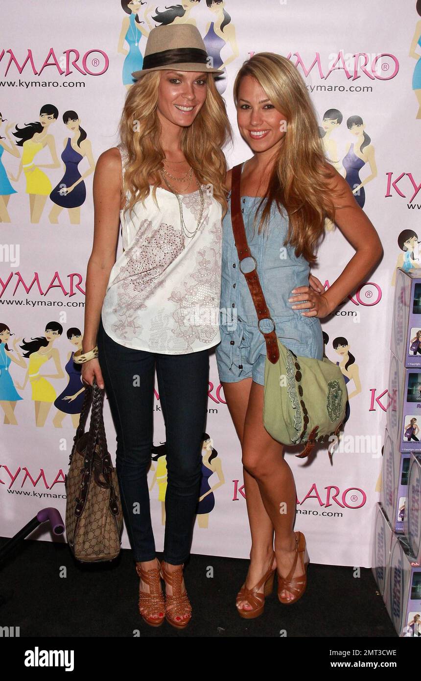 Jasmine Dustin and Jessica Sierra at the MTV Secret Room Gifting Suite ...