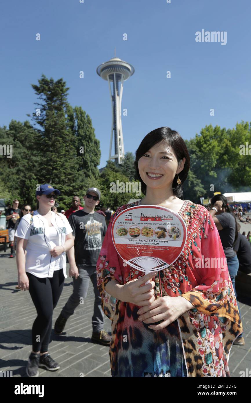 IMAGE DISTRIBUTED FOR FOR NHK WORLD TV - Chef Rika Yukimasa, host of ...