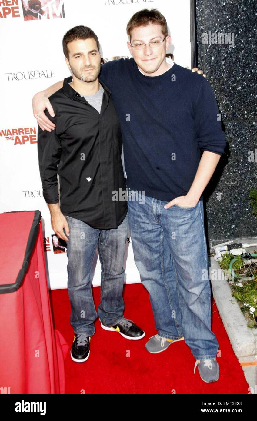 Seth Grahame-Smith and David Katzenberg arrive at the launch party for ...