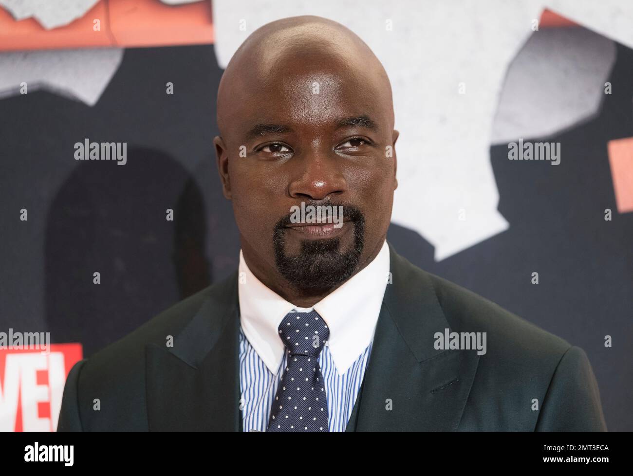 Mike Colter attends Netflix's "Marvel's The Defenders" original series ...