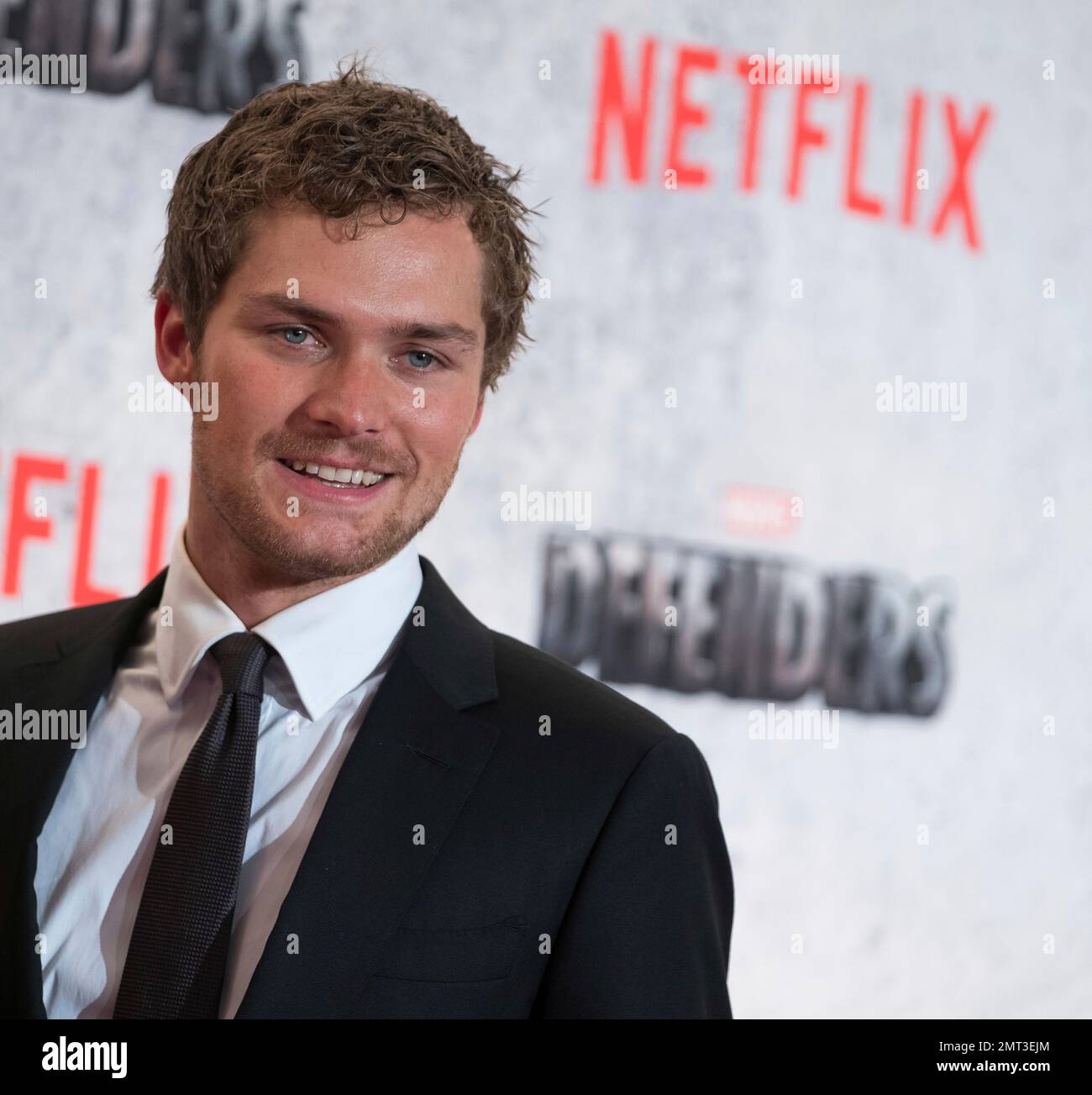 Finn Jones attends Netflix's "Marvel's The Defenders" original series ...