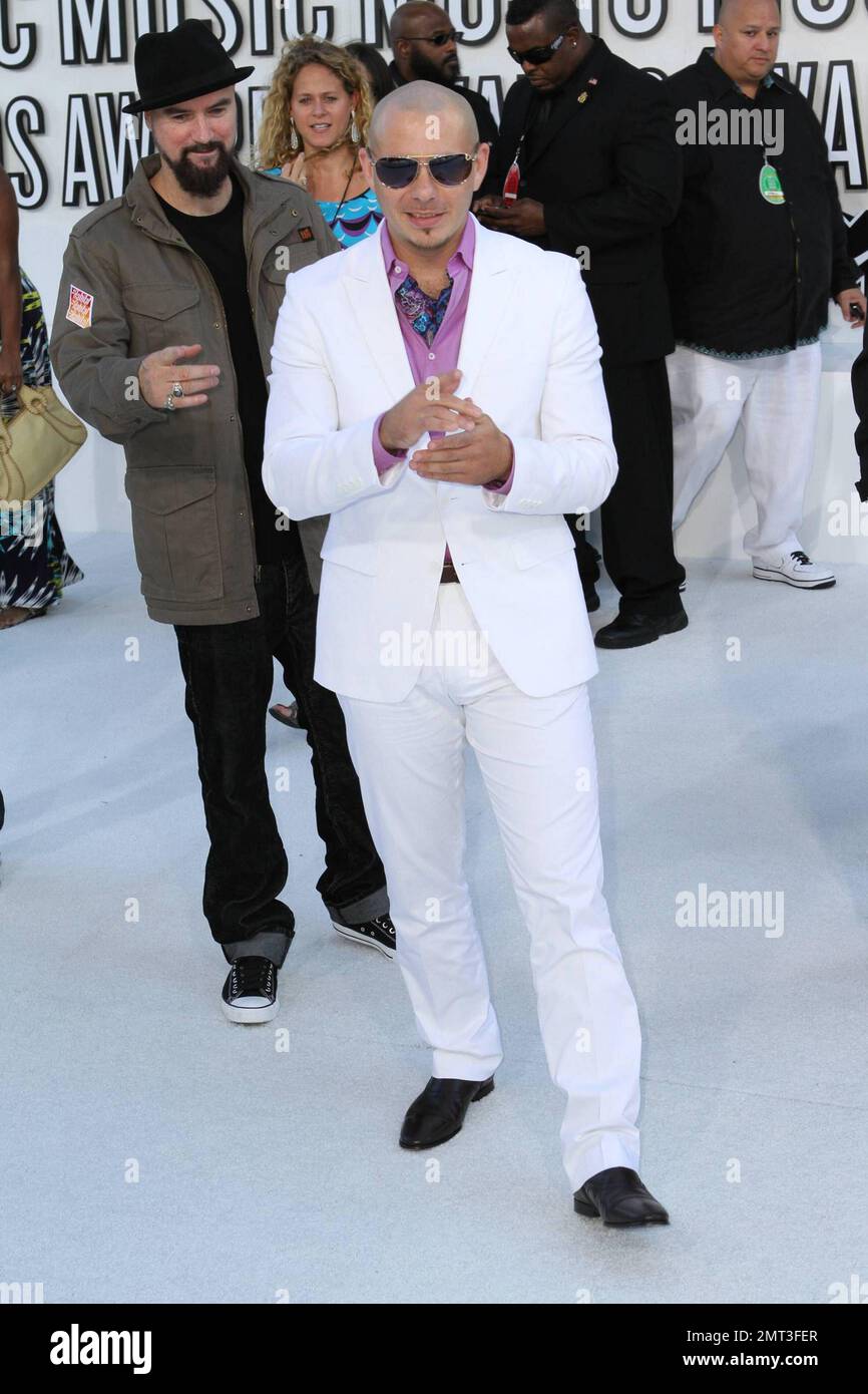 Rapper Pitbull (Armando Perez) arrives at the 2010 MTV Video Music ...